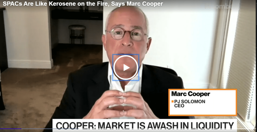 Marc Cooper Joins Bloomberg TV to Discuss Outlook for Markets - Solomon ...