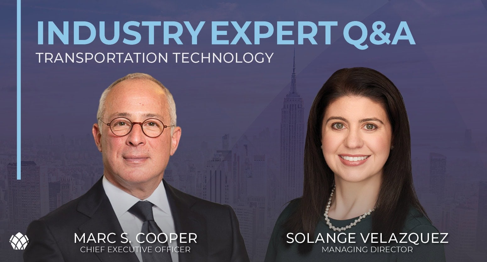 Industry Q&A - Marc Cooper & Solange Velazquez - Solomon Partners